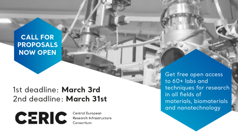 24th CERIC Call for Proposals now OPEN - Ceric